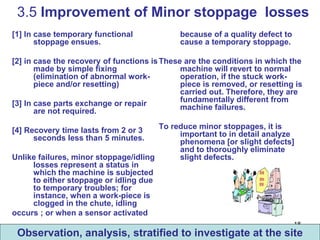 TPM For lean manufacturing chp3 | kobetsu kaizen for production ...