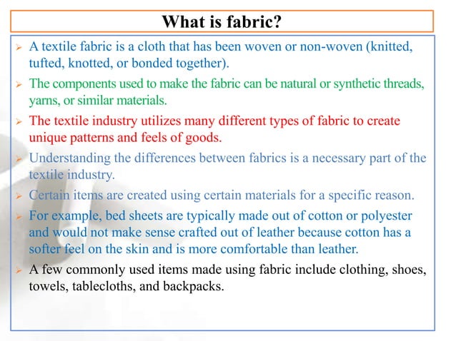 for level two fashion design student fabric used area in apparel.pptx