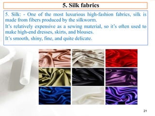 for level two fashion design student fabric used area in apparel.pptx