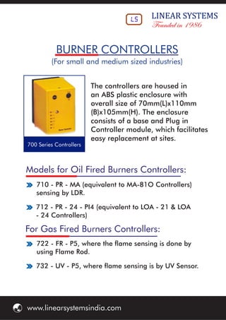 Burner Controllers | PDF