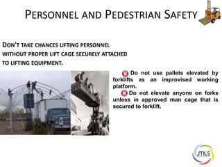 Forllift safety | PPTX