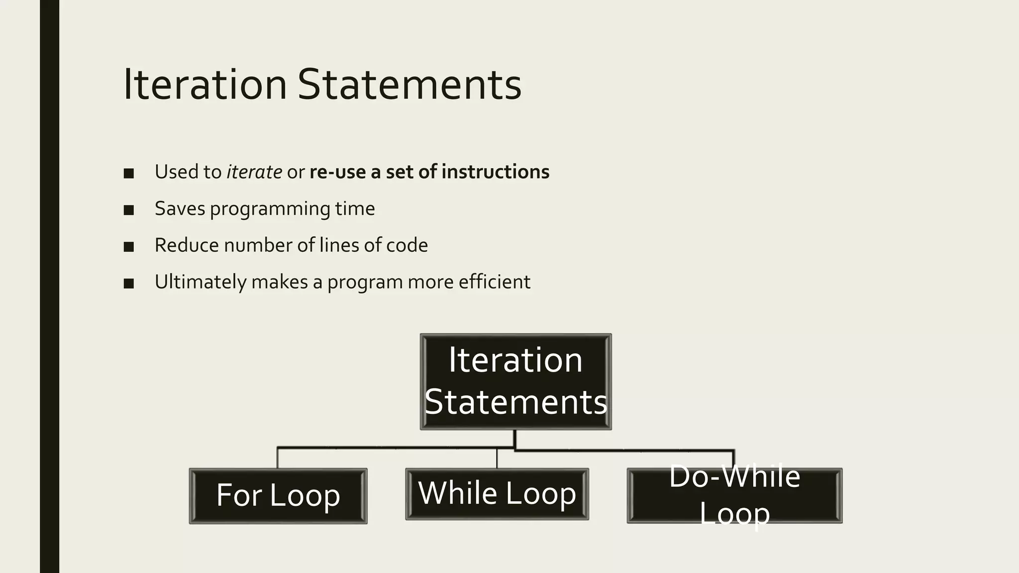 Basic for Loop in C | PPTX | Programming Languages | Computing