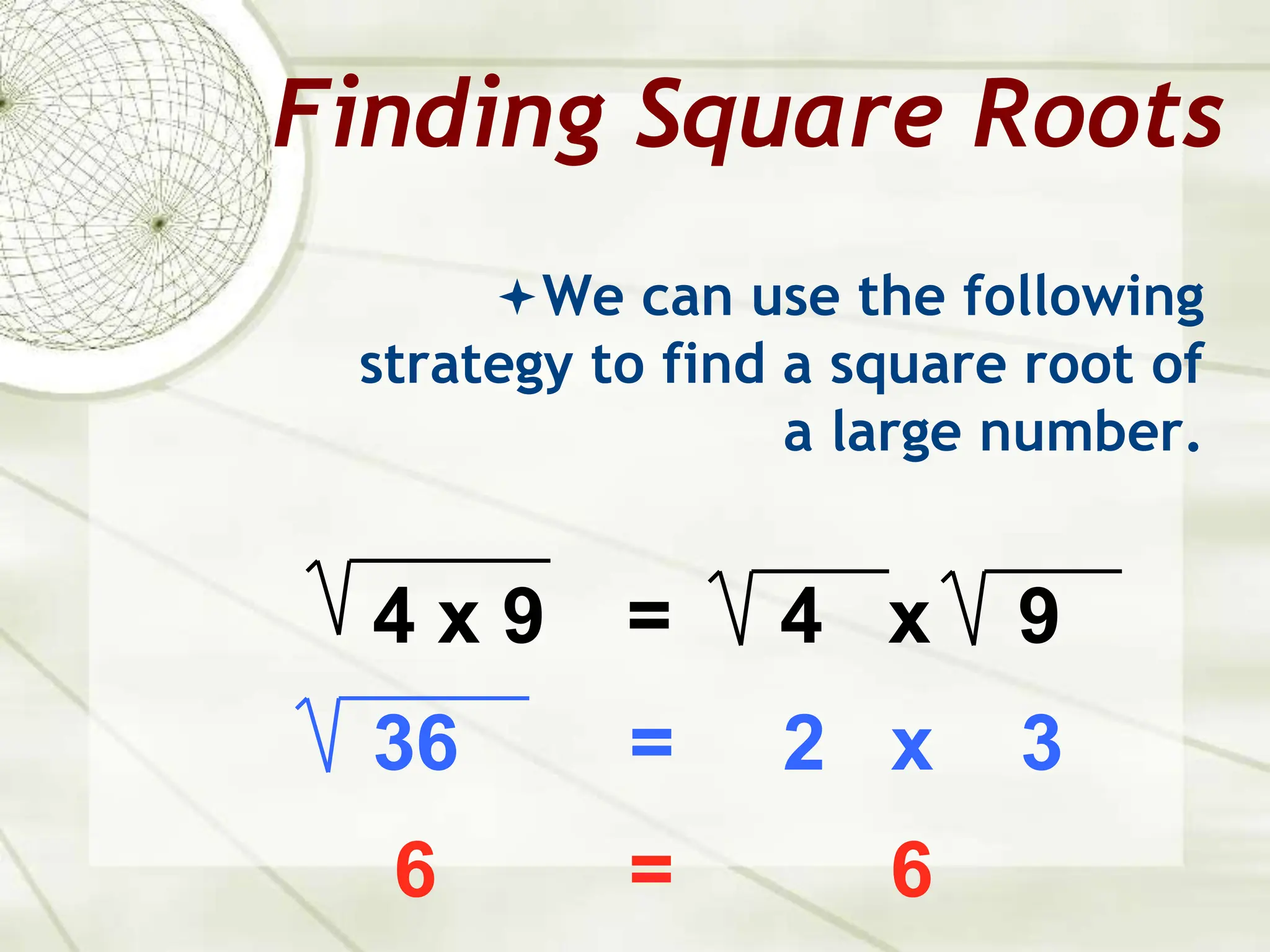 FORM-1-9-SQUARES-AND-SQUARE-ROOTS HIGH SCHOOL MATHEMATICS.pptx