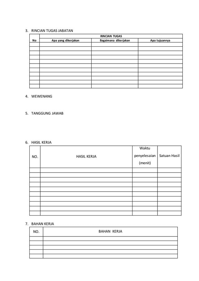 Form.analisis jabatan | DOCX