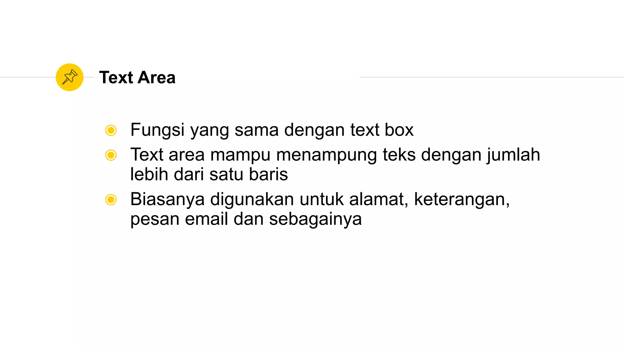 Penggunaan FORM dalam pemrograman web | PPTX