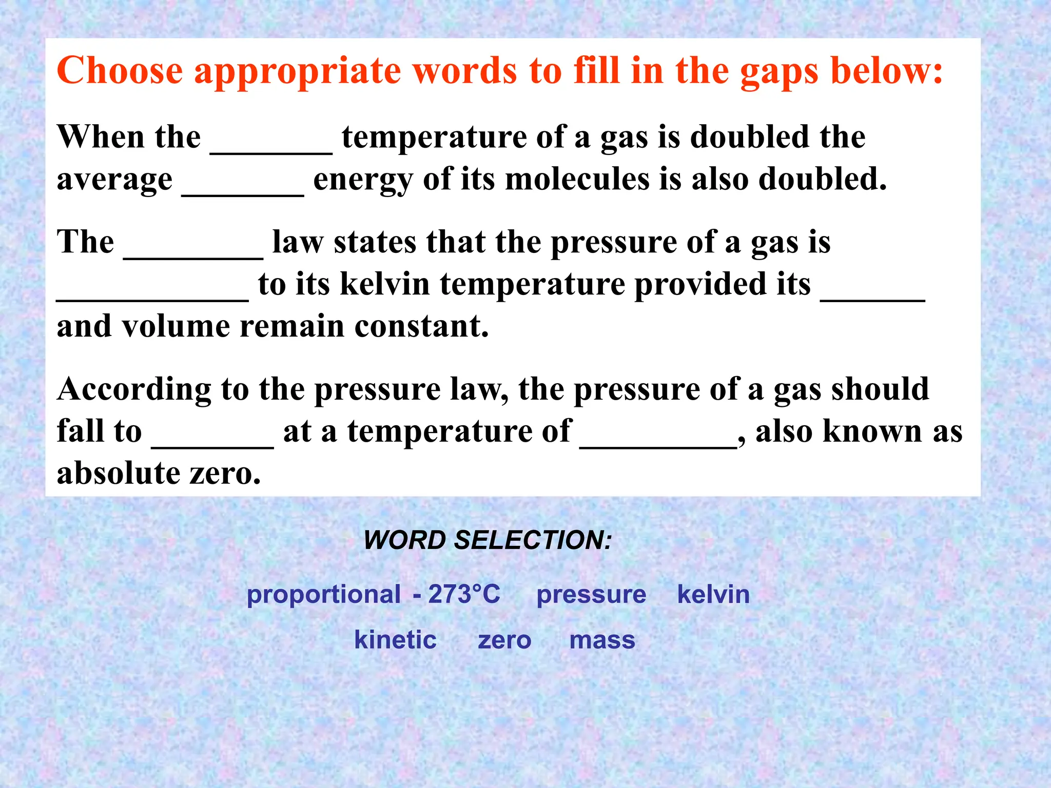 FORM-3-12-GAS-LAWS-BOYLES, CHARLES, GENERAL, GAY-LUSSACS.pptx | Free ...