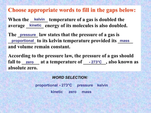 FORM-3-12-GAS-LAWS-BOYLES, CHARLES, GENERAL, GAY-LUSSACS.pptx | Free ...