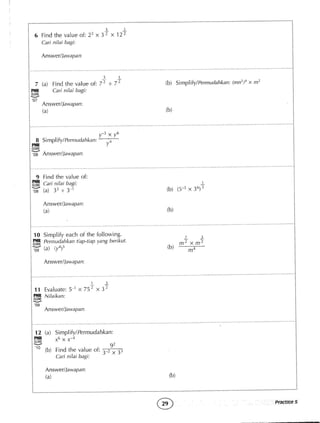 Form 3-maths-chapter-3-indices | PDF