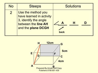 FORM-4-63-3D-GEOMETRY.pptx | Physics | Science