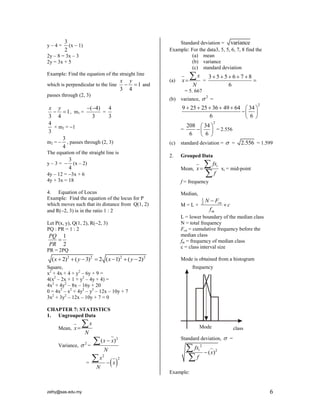 Form 4-add-maths-note | PDF