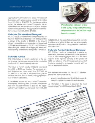 Form 8300-compliance - smart devine | PDF