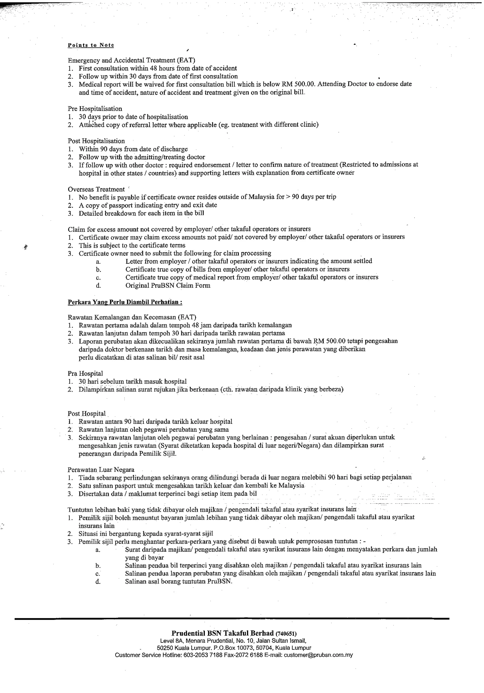 Claim Form HB Full Set | PDF
