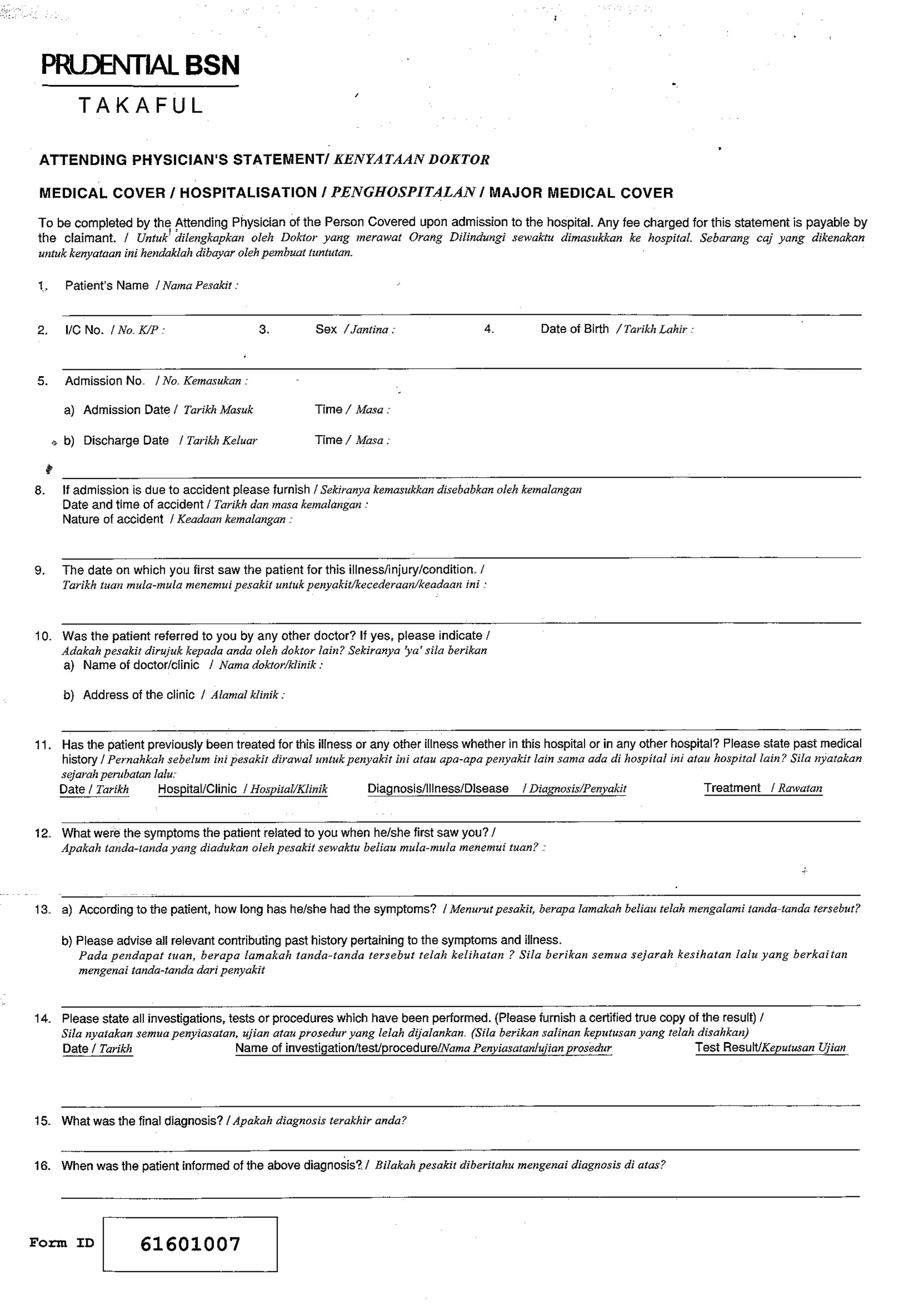 Claim Form HB Full Set | PDF