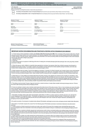 Nomination Form PAMB | PDF