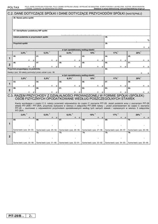 Form pit-28 b-2014-2015 | PDF | Business Accounting & Finance | Business