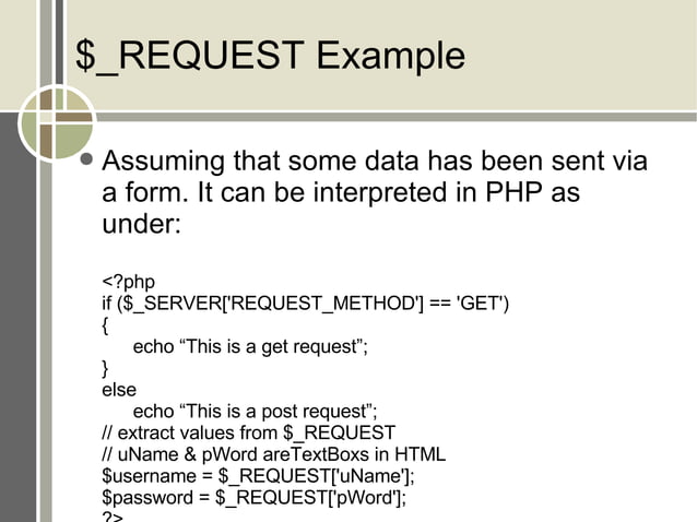 Form Processing In Php | ODP | Web Development | Internet
