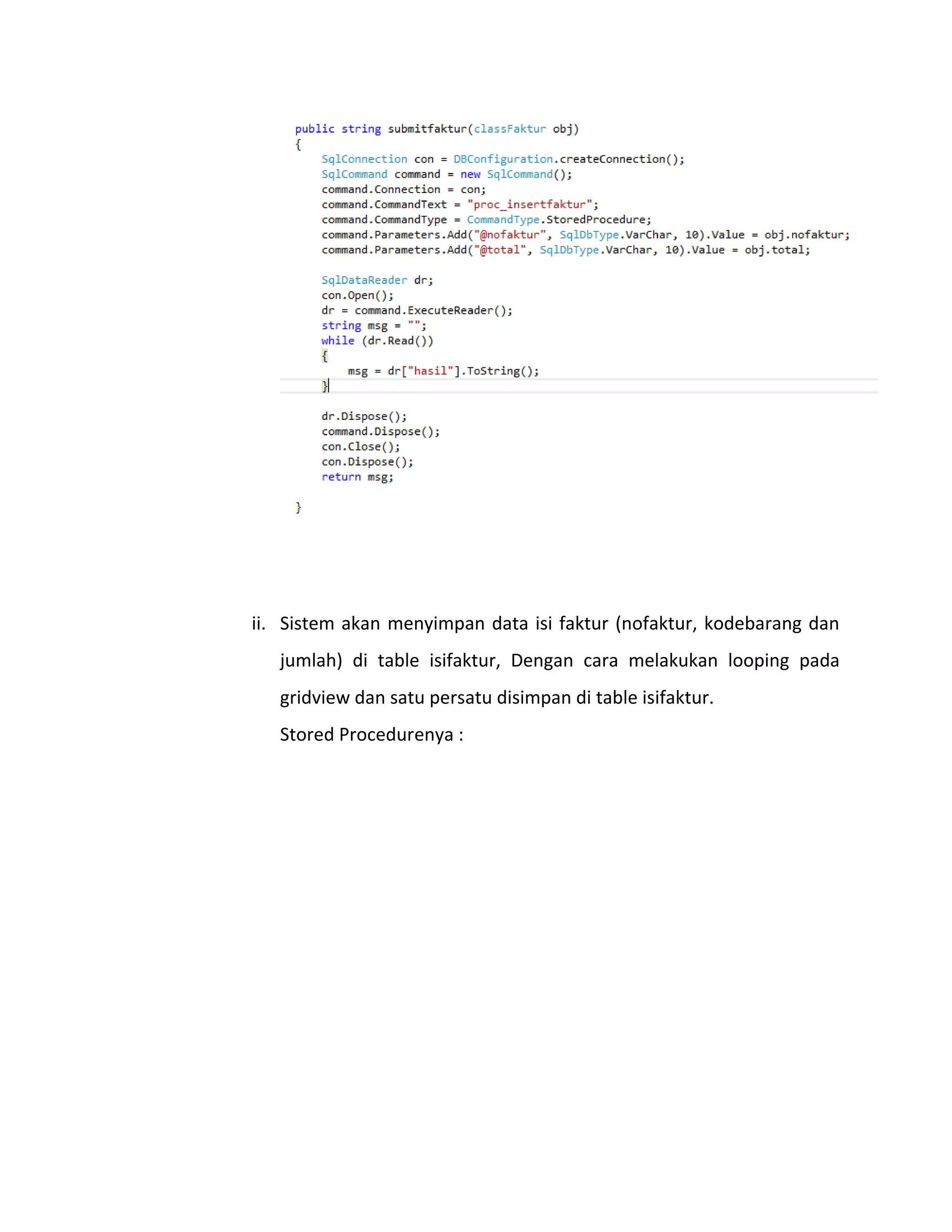 Form transaksi - penjualan Visual Studio | PDF