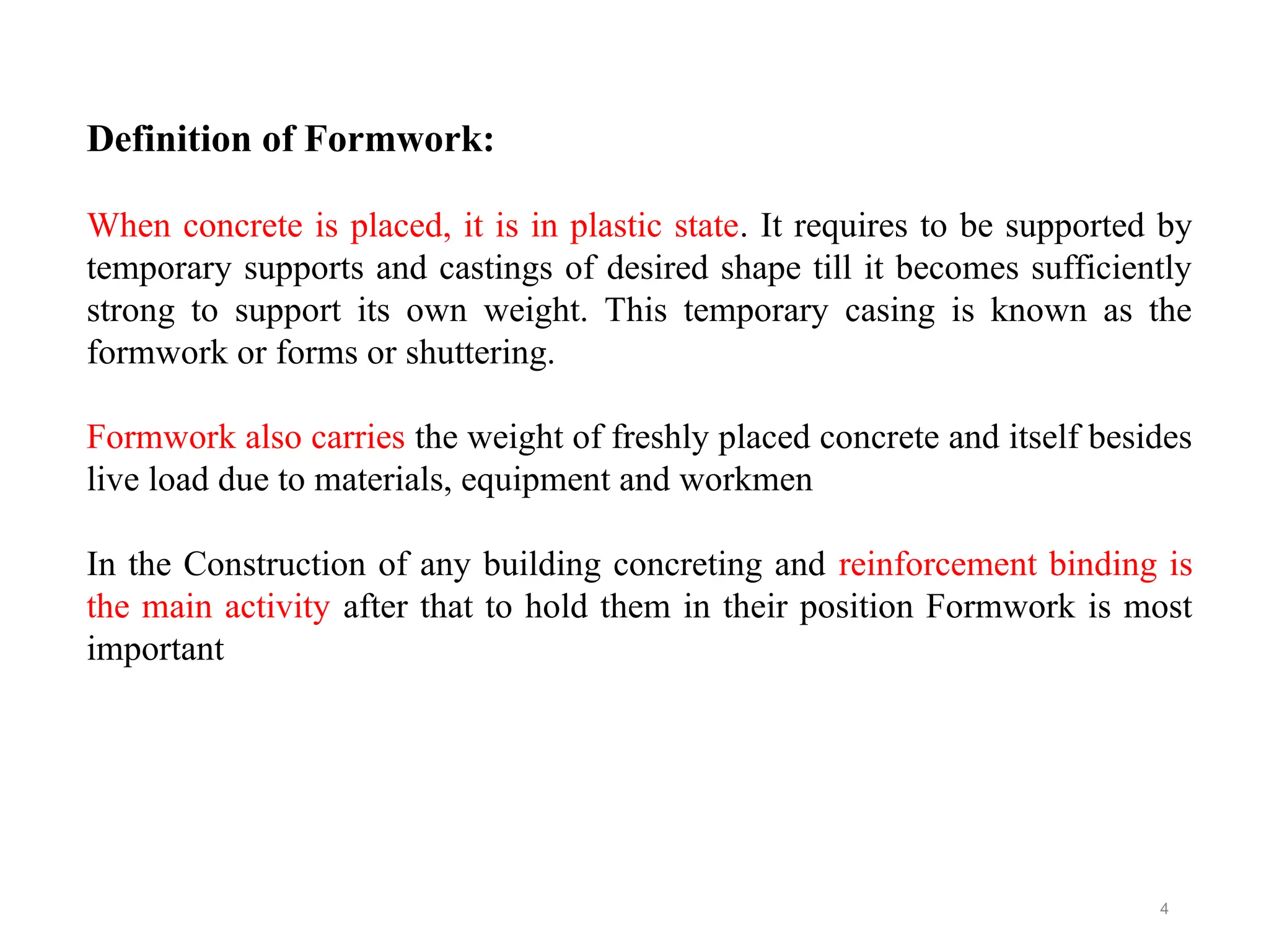 formwork-Building different structural memebers | PPT