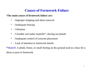 formwork-Building different structural memebers | PPT