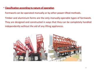 formwork-Building different structural memebers | PPT