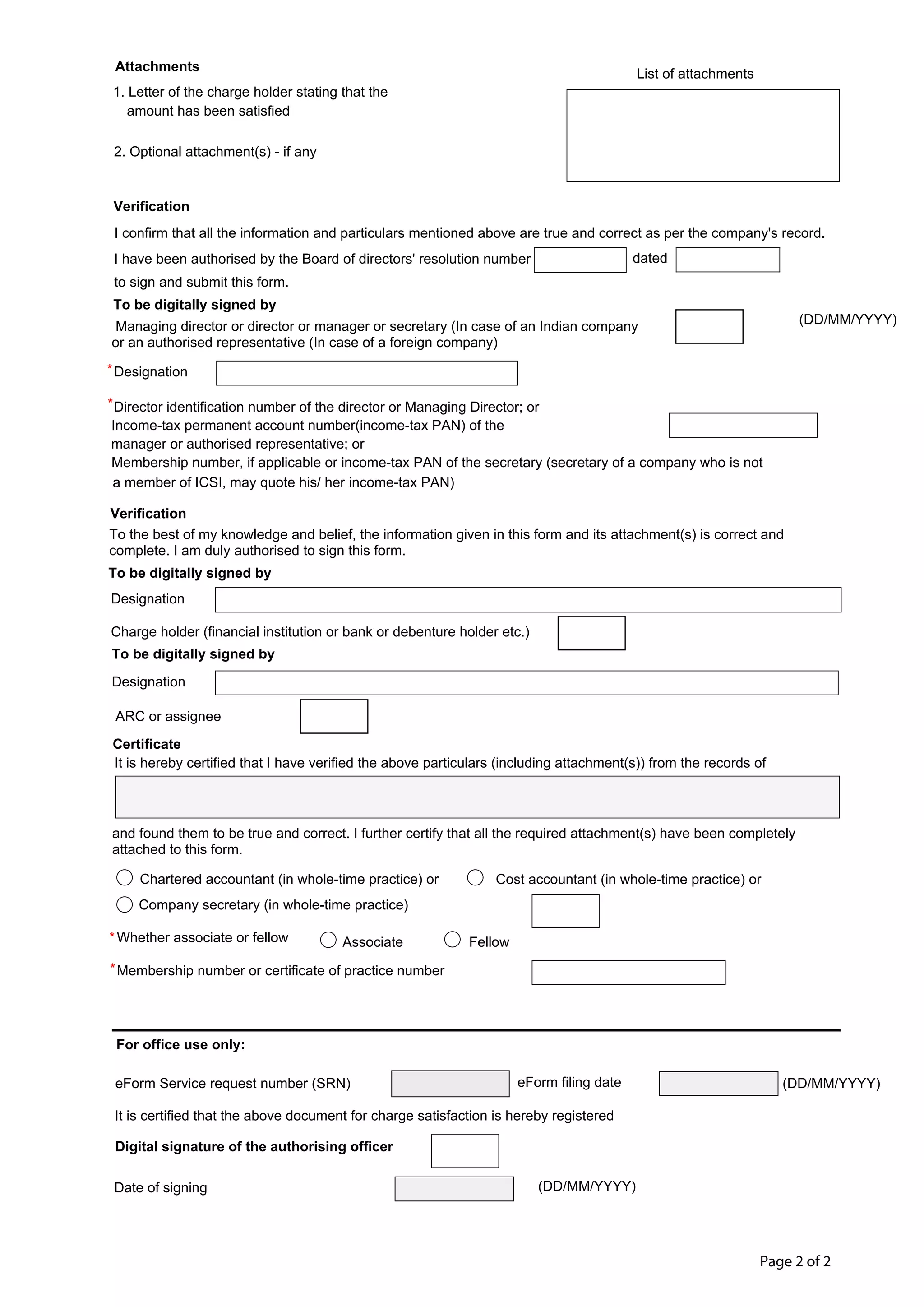 Form 17 axis bank release of charge | PDF