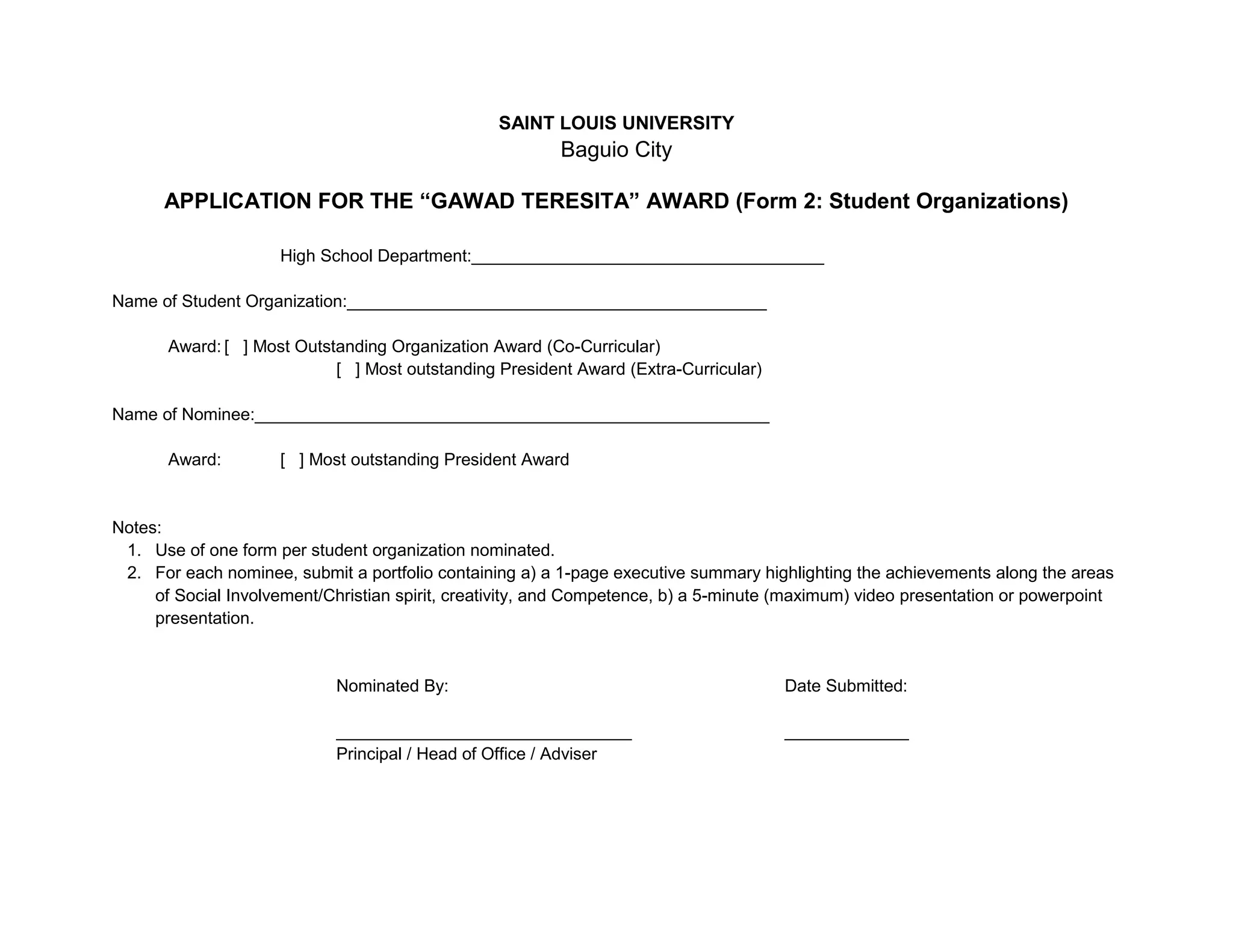 Form2 Application | PPT