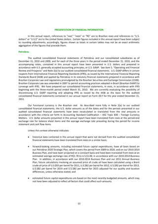 Annual_Report_FORM_20F_2010_PETROBRAS_INGLÊS | PDF