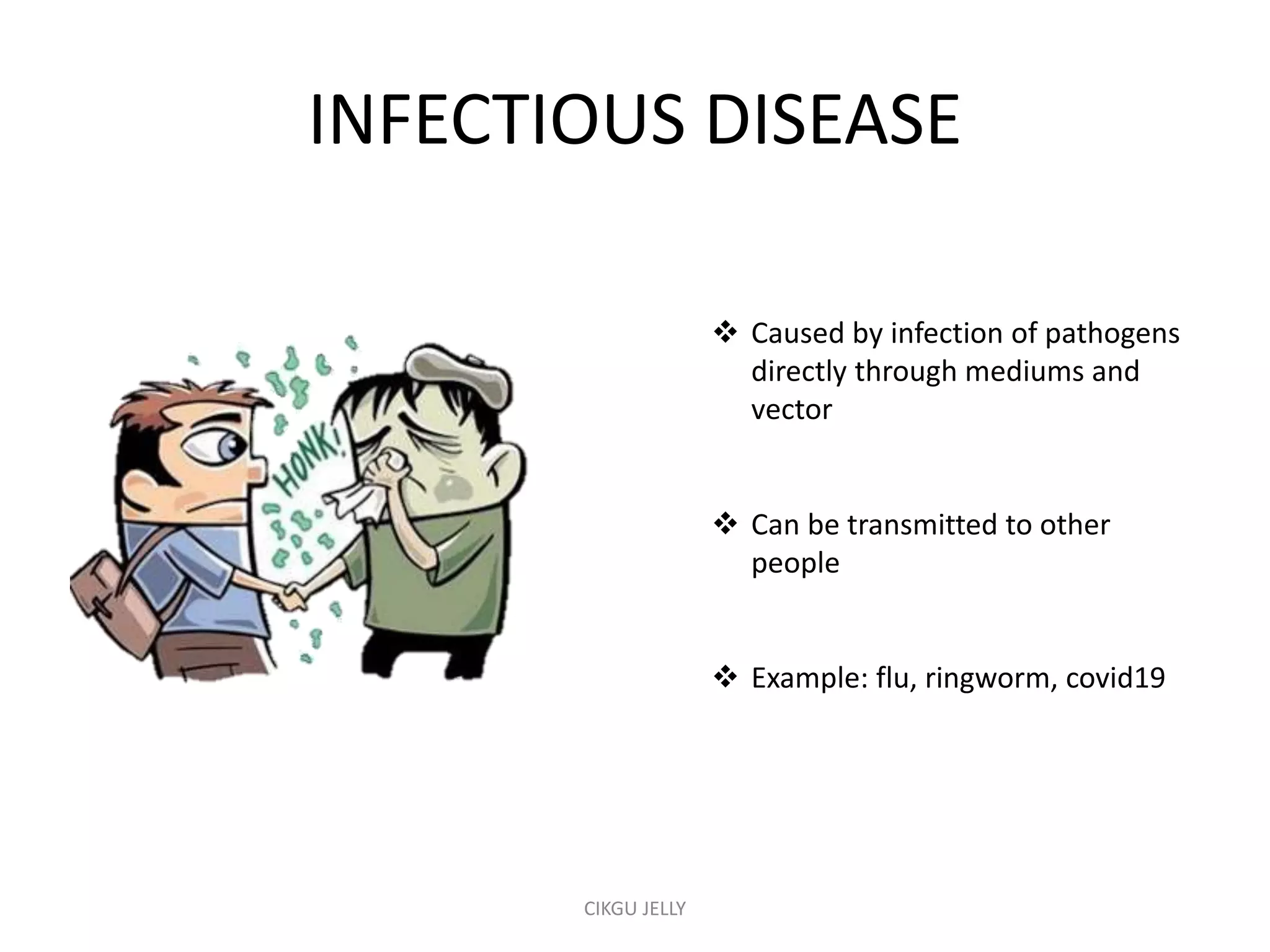 4.1 INFECTIOUS AND NON-INFECTIOUS DISEASES | PPTX