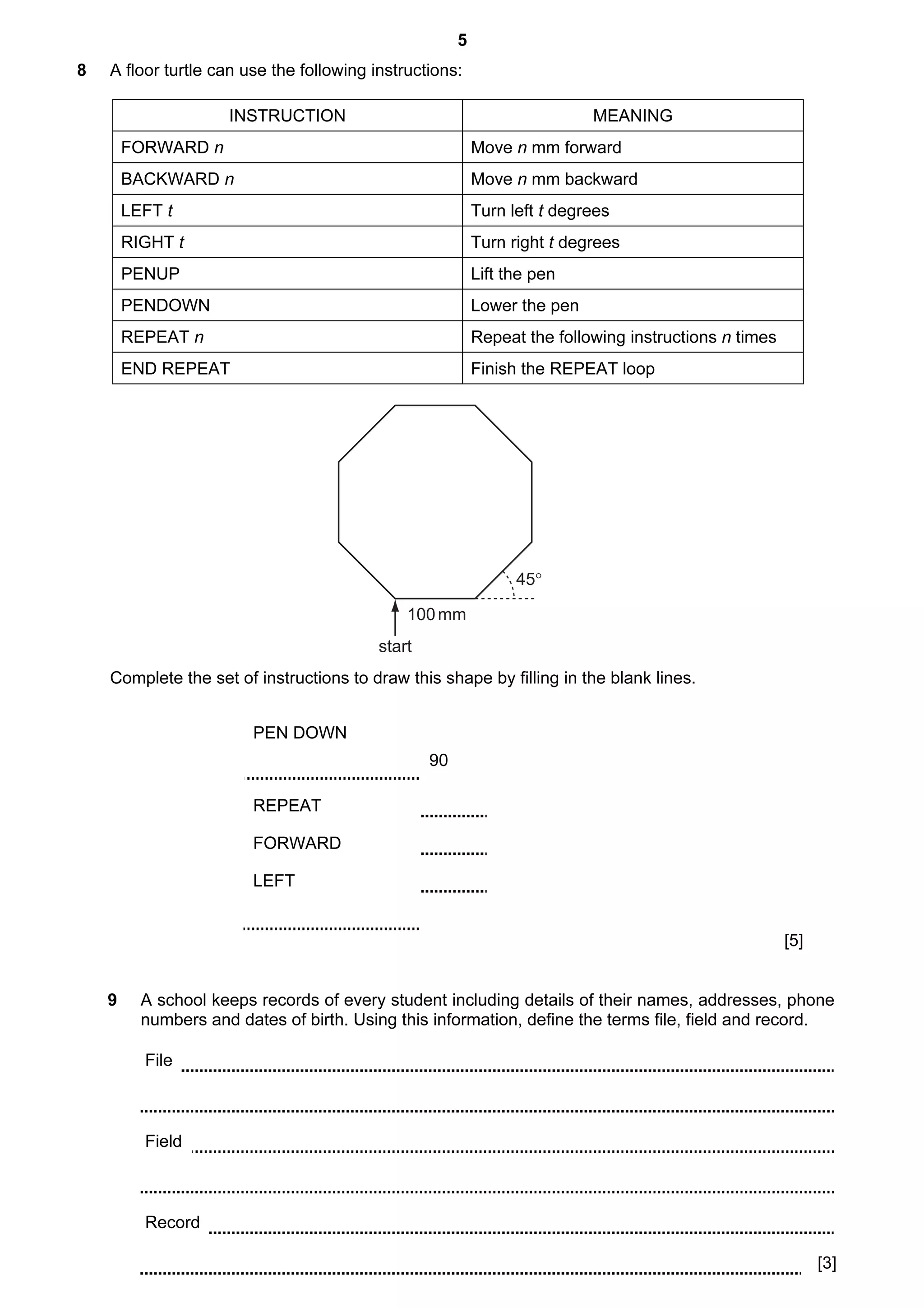 Input and Output Devices worksheet | PDF