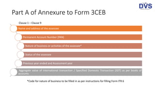 Form 3 ceb and practical issues | PPTX