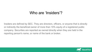 SEC Form 4 - Insider Transactions | PDF