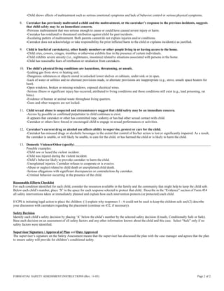 Form 455 ai safety assessment instructions | PDF