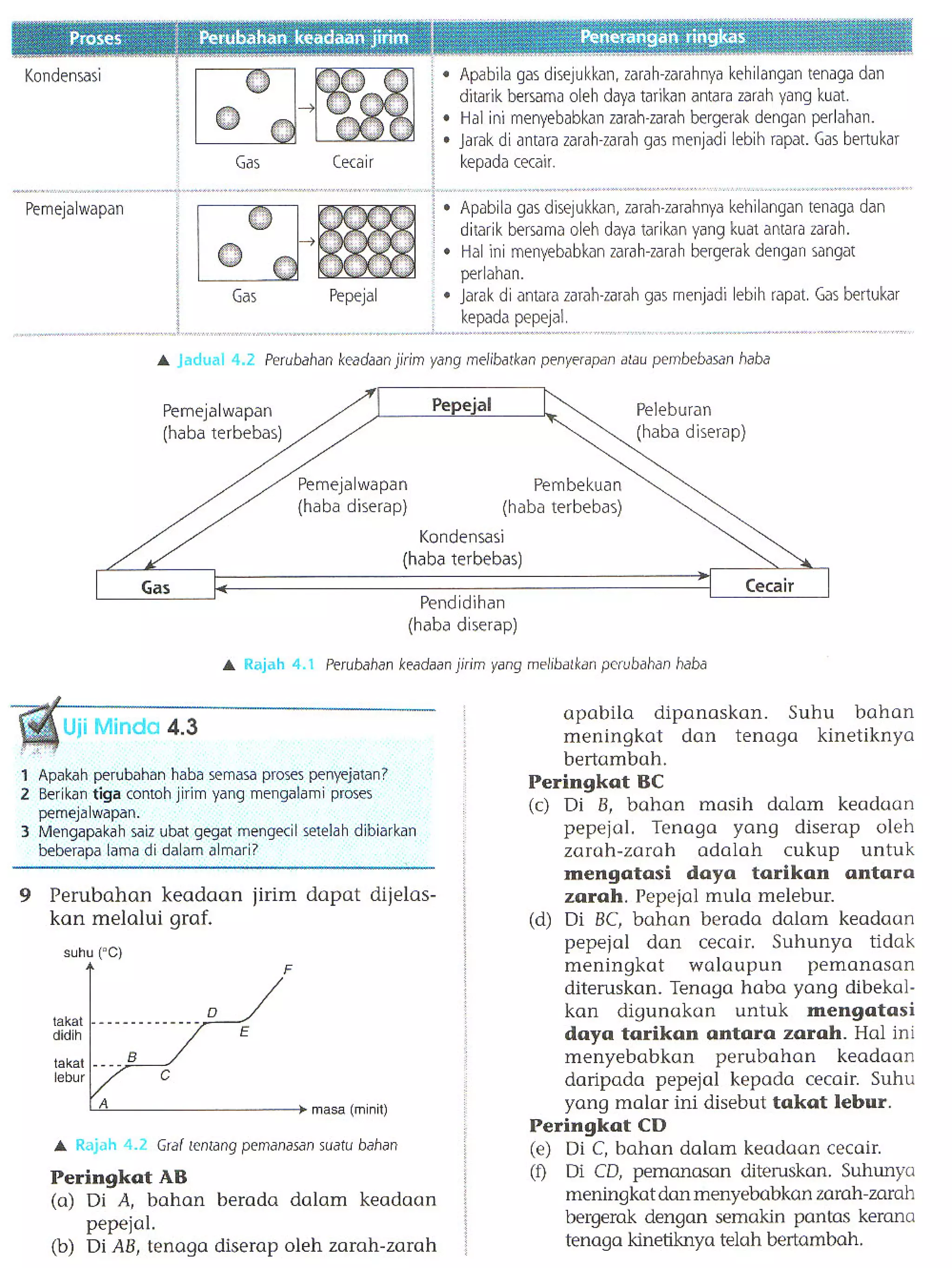 Form 4 Chapter 4 Matter & Substance | PDF