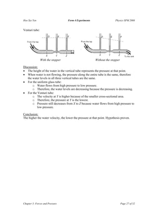 Form 4 experiments all topics | PDF