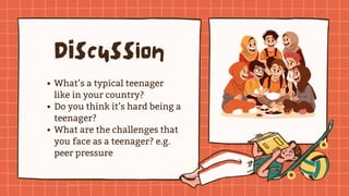 Form 4 Unit 4 Being A Teen from Full Blast | PDF