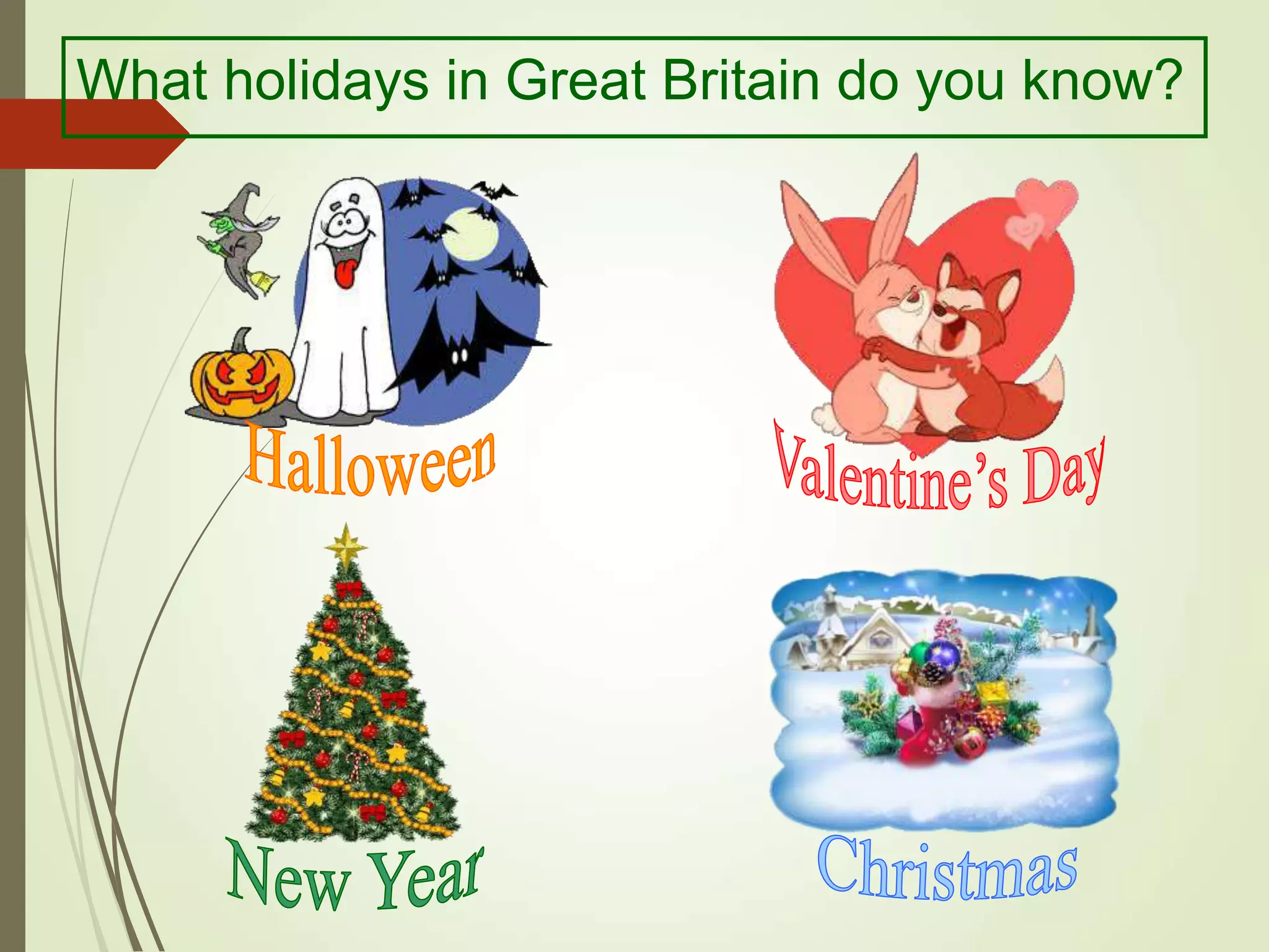 Form 5. unit 4. festivals and holidays | PPT
