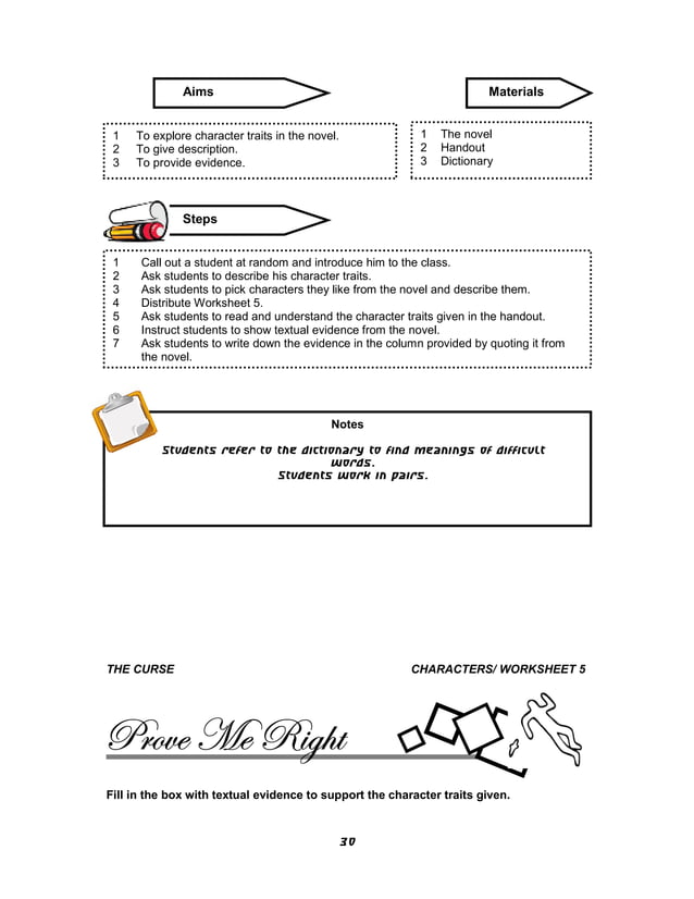 Form 5 the curse | PDF