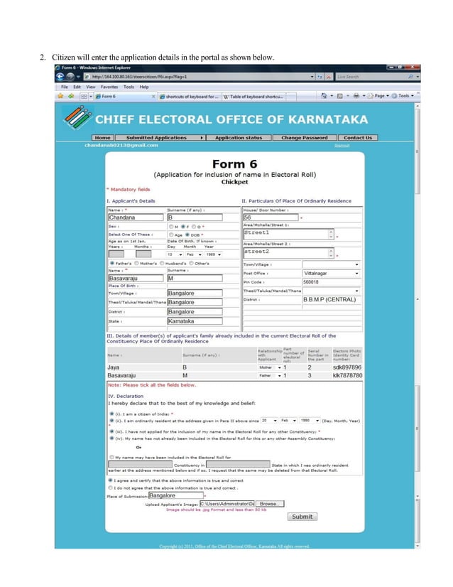 Form 6 procedure | PDF | Politics