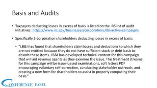 Shedding Light on S-Corporation Basis: Reporting and Documentation | PDF