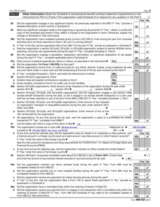 Form 990-EZ FAVL 2021 | PDF