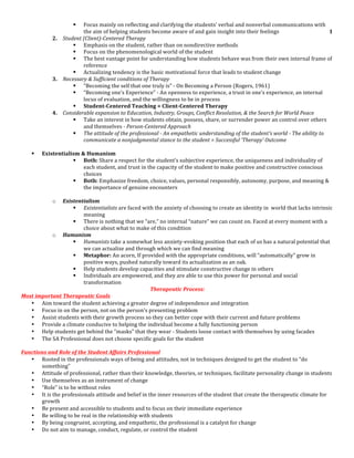 An Overview: Person Centered Therapy | PDF