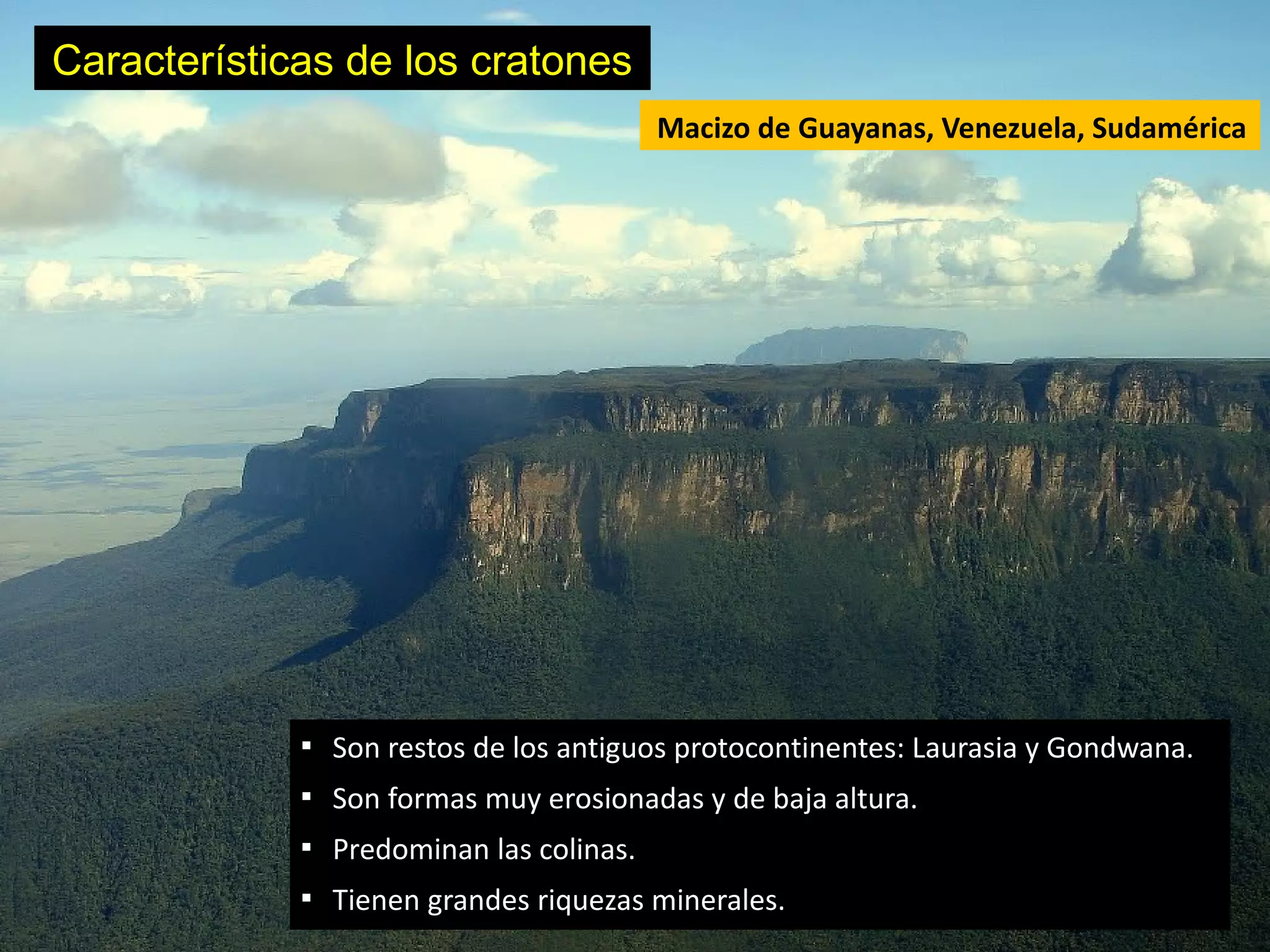 Formación y estructura del relieve americano | PDF