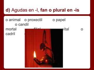 Formación do plural | PPTX