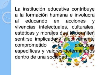 Formación integral | PPTX