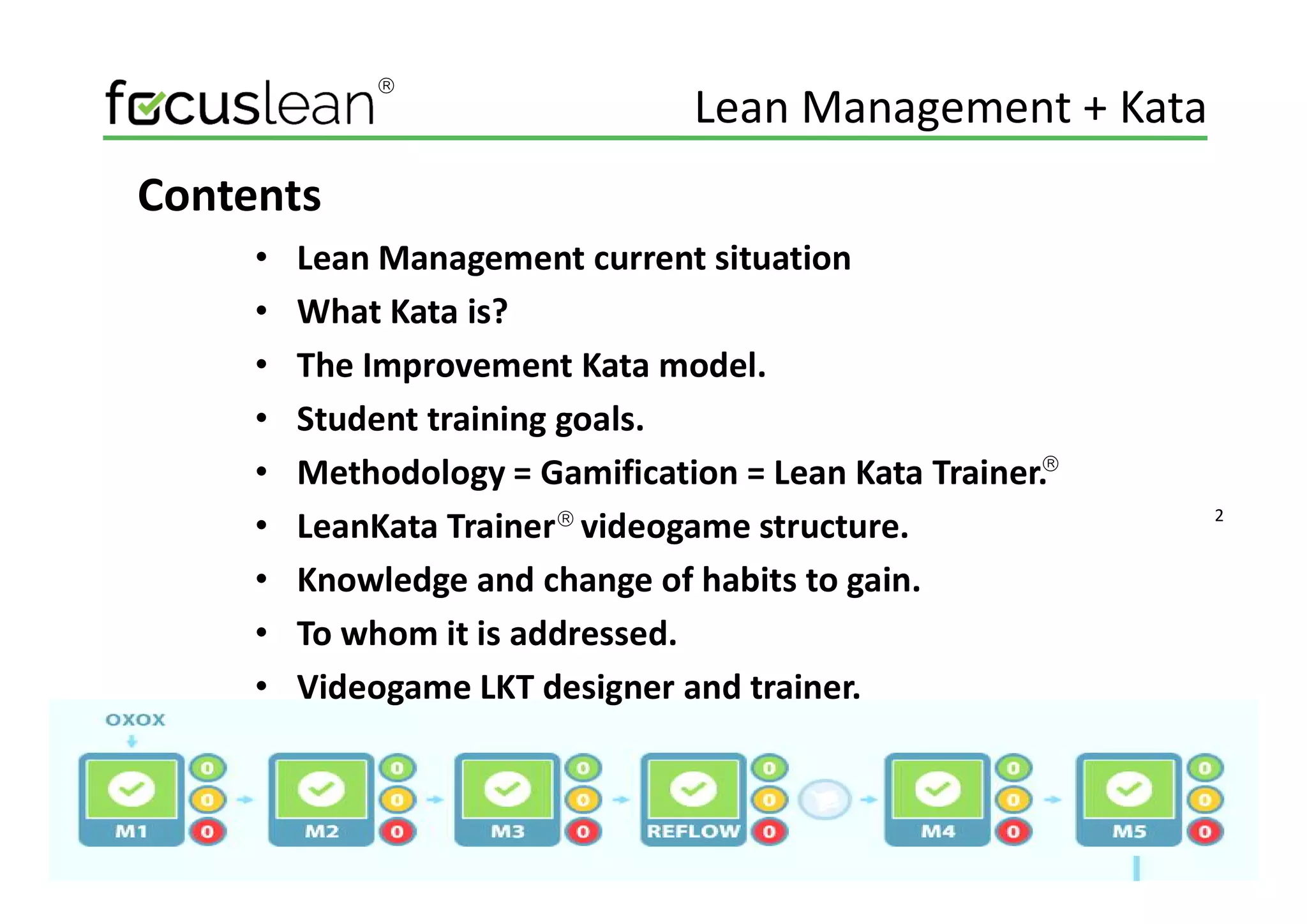 Lean Management Kata Training | PPT