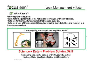 Lean Management Kata Training | PPT