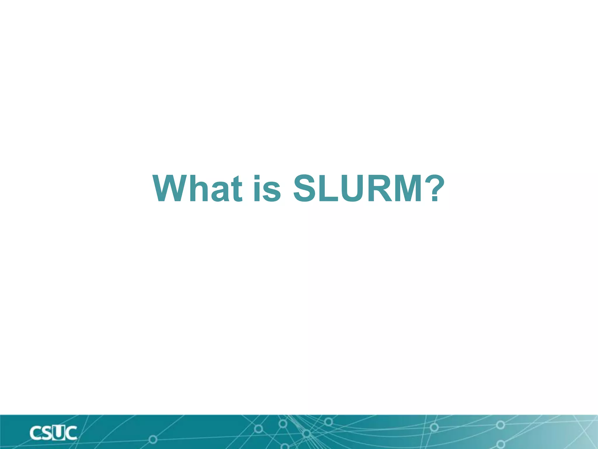 Introduction to SLURM | PDF