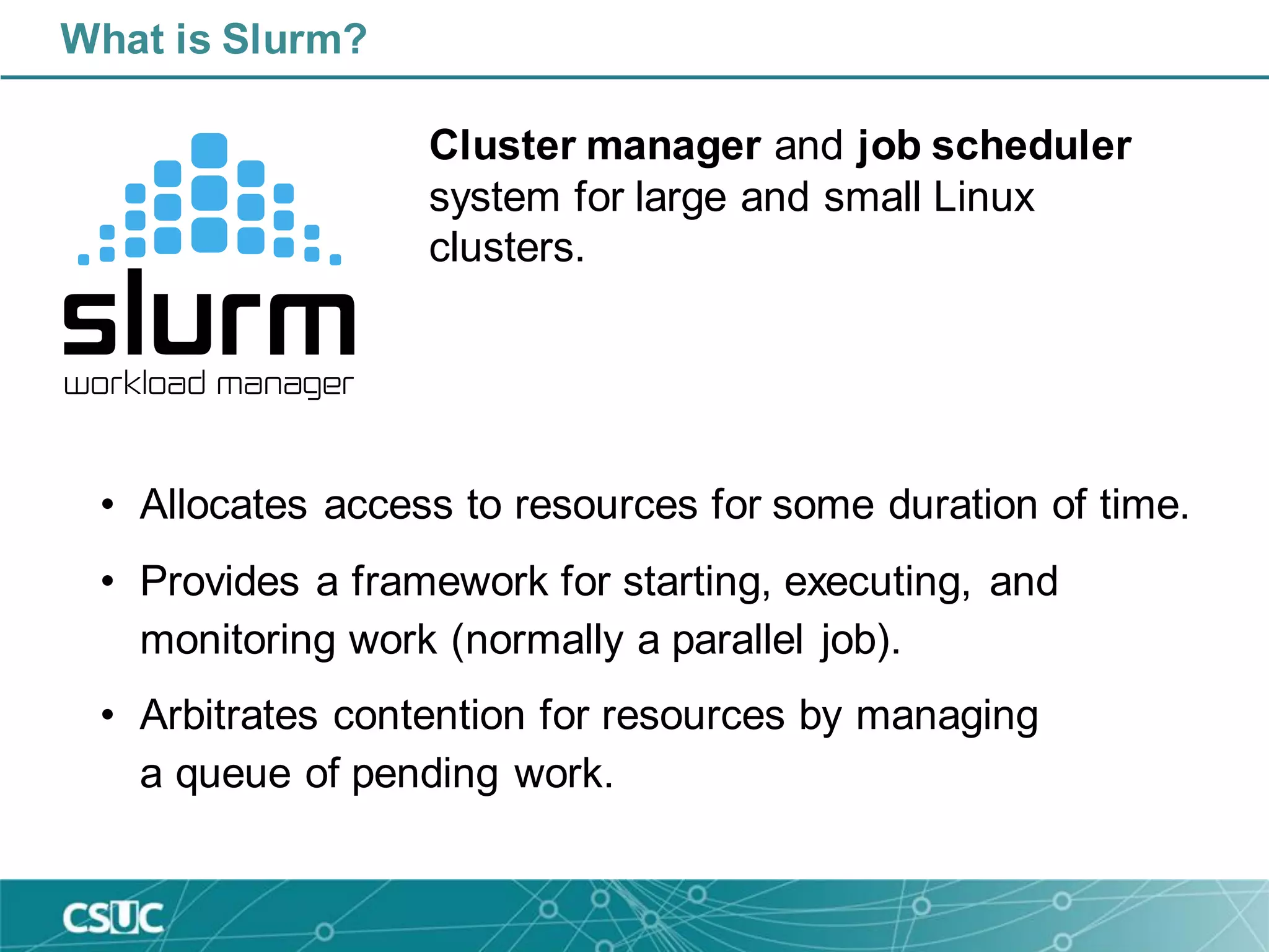 Introduction to SLURM | PDF