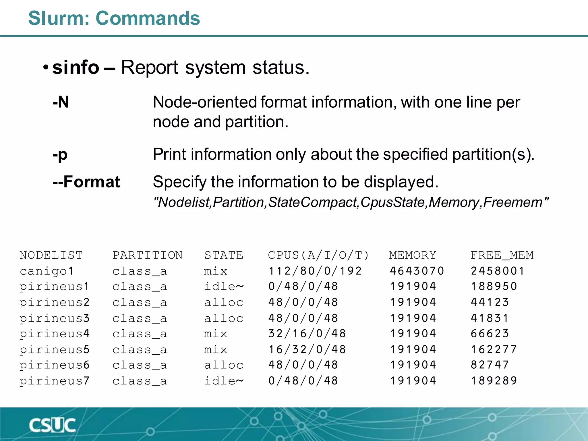 Introduction to SLURM | PPT