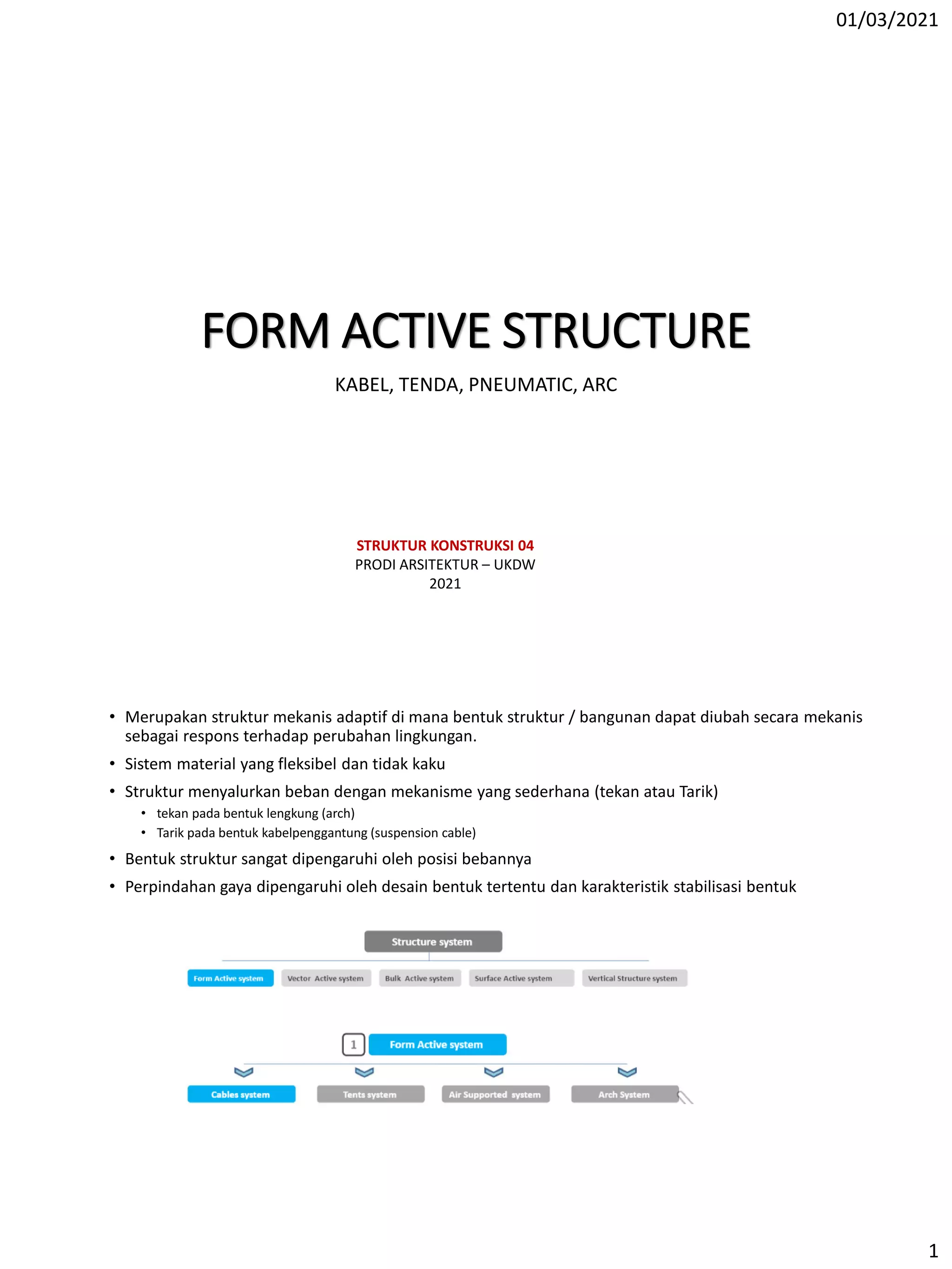 Form active structure | PDF